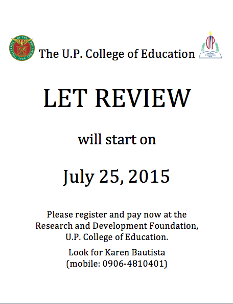 May 2015 – College of Education